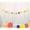 bng-bng Welcome Back Bunting Banner Colorful Back to School Welcome ...