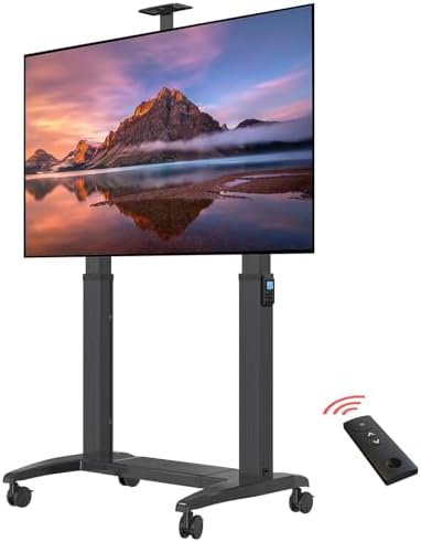 NB Ergonomic Heavy Duty Mobile TV Stand for Most TVs Under 120 Inch, TV ...