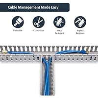 Amazon.com: StarTech.com 2x2in Server Rack Cable Management Finger Duct ...