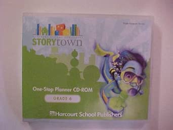 Amazon.com: Storytown Teacher One-Stop Planner Grade 6: 9780153597916 ...