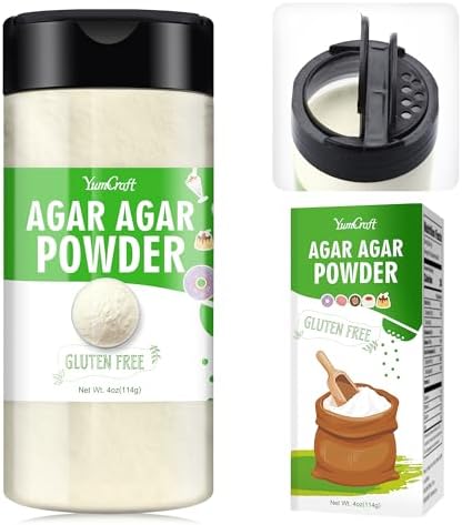 Amazon.com : Agar Agar Powder Organic - 4oz Vegan Gelatin Substitute ...