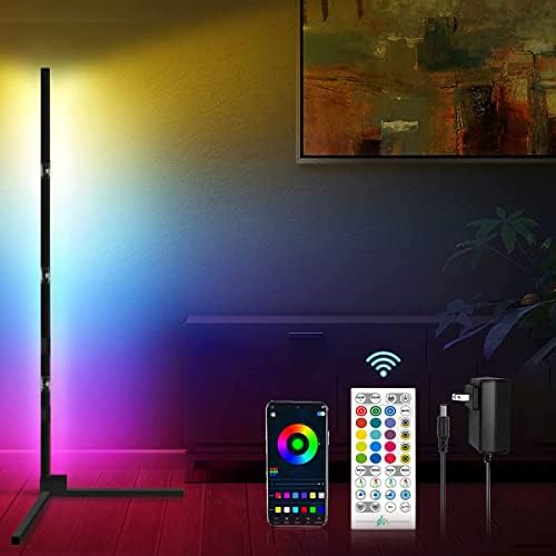 RGB Corner Light w/16billion Light Colors and 300+ Scenes Modes LED ...