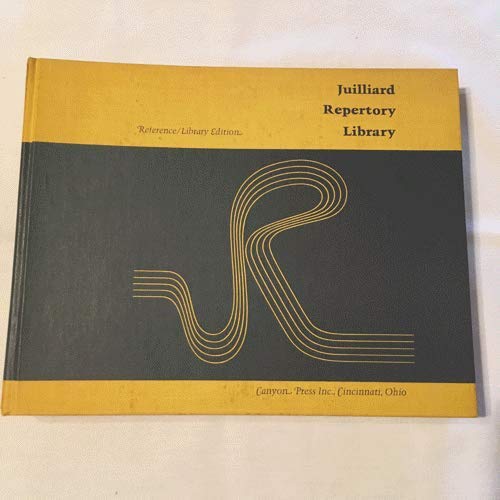 Juilliard Repertory Library (Reference / Library Edition): N/A: Amazon ...