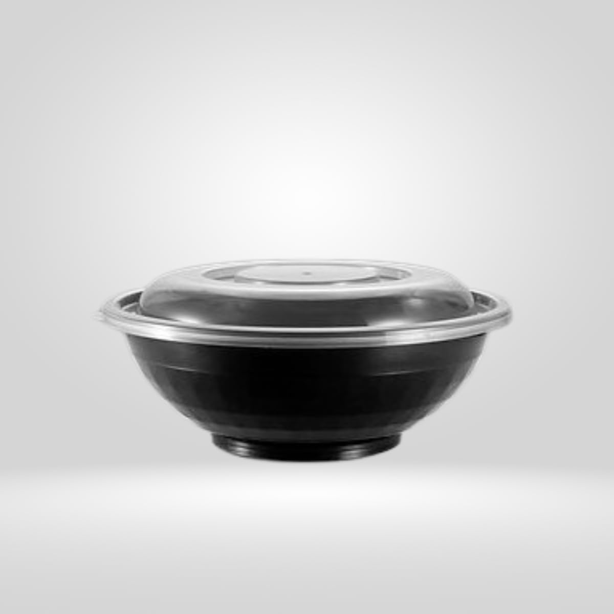 Amazon.com: BUHAYA - Black Microwavable Noodle Bowl with Lid 50oz 40 ...