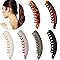 Amazon.com: 6-Piece Banana Hair Clips - Large Non-Slip Claw Clips for Thin, Fine, Thick Hair ...