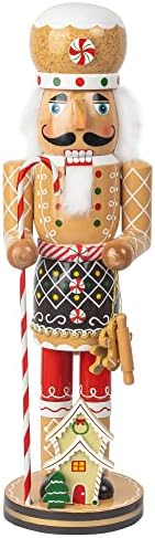 Amazon.com: Kurt S. Adler Gingerbread Man Nutcracker Ornament 5 inch ...