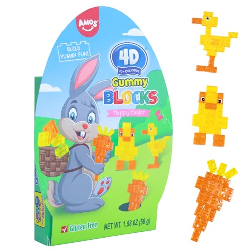 Snapklik.com : Amos Easter Candy 4D Gummy Blocks