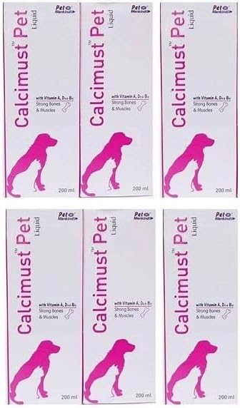 SAVSUBH Calcimust Pet Syrup, Calcium Supplement for Strong Bones ...