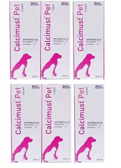 SAVSUBH Calcimust Pet Syrup, Calcium Supplement for Strong Bones ...