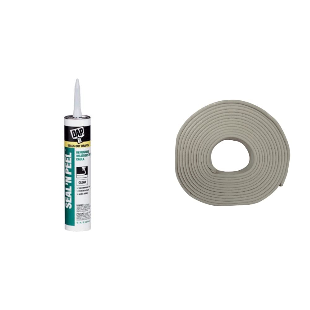 Amazon.com: Dap 18354 Seal 'N Peel Removable Caulk, 10.1-Ounce & Frost ...