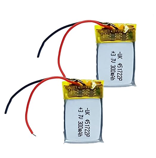 Giffen 451722P Battery Compatible with Bluetooth/Smart Watch/Earpods ...