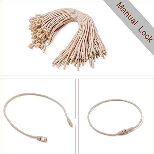 Pandahall 600Pcs 3 Colors Cotton Strings with Hang Seal Tag with Safety ...