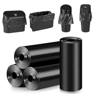 Amazon.com: Accmor Mini Trash Bags for Car 4 Rolls/60 Counts, Small ...