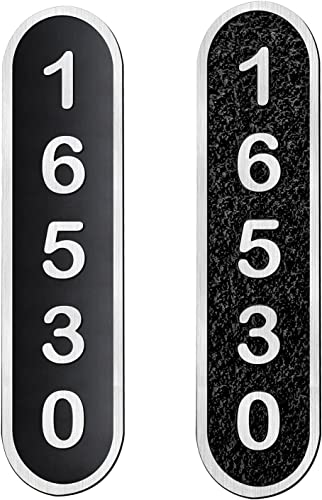 Snapklik.com : Personalized Metal Acrylic House Number 3W X 12H Custom ...