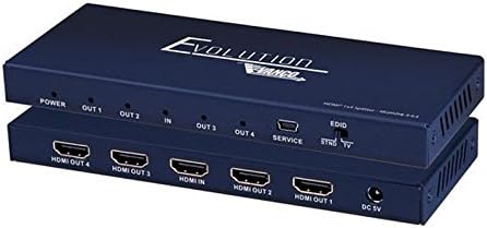 Amazon.com: Vanco 4K HDMI 1 x 4 Splitter : Electronics