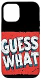 ・ブランド:Guess What Outfit・製造元:アマゾンによるマーチャンダイジング・モデル:AQFGXQGV32HJPIPHONE_12_12_PRO・製造元/メーカー部品番号:AQFGXQGV32HJPIPHONE_12_12_P...