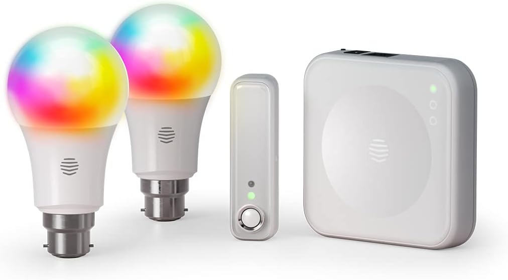 Hive Smart Lighting EUK-2x Colour B22 & Motion Sensor with Hub – BigaMart