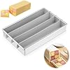 worahroe Battenberg Cake Tin, 10 x 6 Non-Stick Battenburg Cake Tin ...