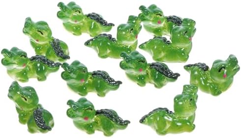 Amazon.com: Hiawbon 60 Pcs Miniature Crocodiles Figurines, Mini ...
