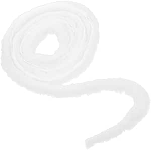 Amazon.com: White Faux Fur Ribbon White Faux Fur Trim Christmas ...