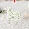 Amazon.com: Christmas Tree Ornament Hanging Felt Sheep Christmas Tree ...