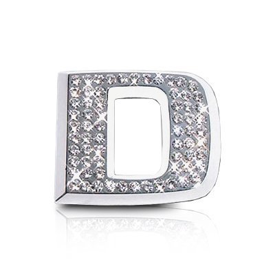 Amazon.com: Crystal Letter D Chrome Car Emblem : Automotive