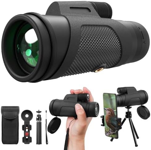 Amazon.com : Monocular-Telescope 80x100 High Powered Monoculars High ...
