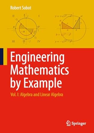 Engineering Mathematics by Example: Vol. I: Algebra and Linear Algebra: Amazon.co.uk: Sobot ...