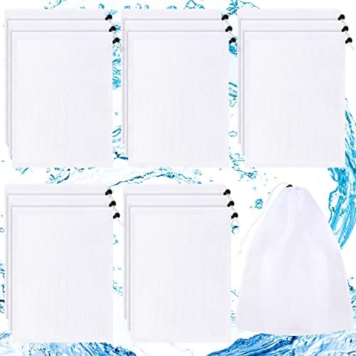 Amazon.com : Windyun 15 Pcs 12 x 20 Inch Pool Filter Bag Vacuum Pool ...