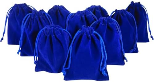 Amazon.com: KUPOO 50 Pieces Wholesale Lot - Royal Blue Velvet Cloth ...