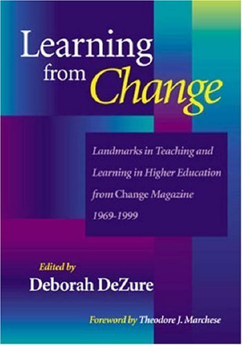 Learning from Change: Landmarks in Teaching and Learning in Higher ...
