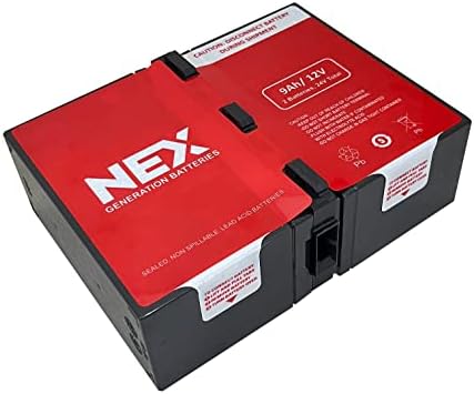 Amazon.com: APCRBC124-NEX, UPS Battery Replacement Cartridge #124 ...