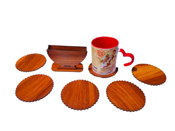 Big BOSS Enterprises Wooden Antique Beautiful Design Tea Coffee Coaster ...