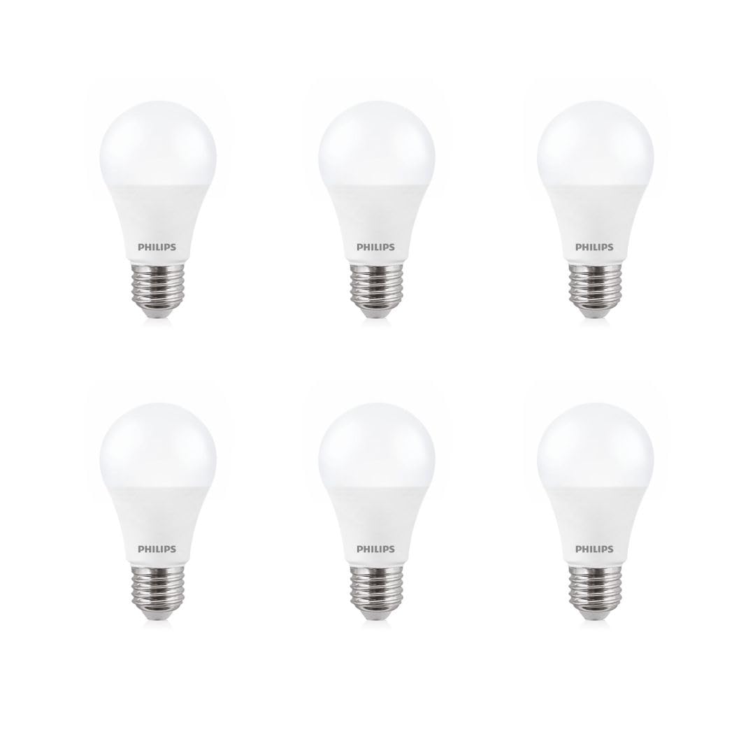 Buy PHILIPS 12-Watt LED Bulb E27 Base (Crystal White, Pack of 6) Online ...