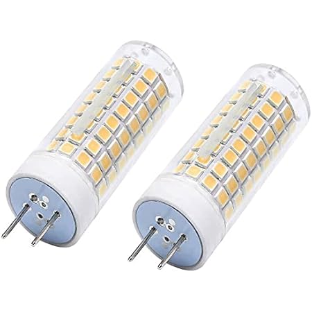 G8 LED Bulb Dimmable 7W Equivalent to G8 Halogen Bulb 75W-80W, GY8.6 ...