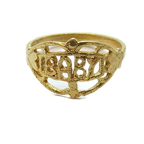 Amazon.com: 14k Yellow Gold Baby Ring!! : Handmade Products