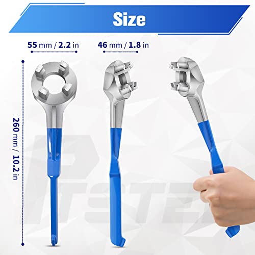 Snapklik.com : Bung Wrench, Aluminum Drum Wrench Barrel Wrench For Opening 10 15 20 30 55 Gallon ...