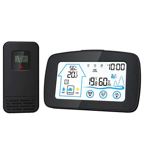 Weather Stations With Outdoor Sensor Wireless,Indoor Outdoor ...