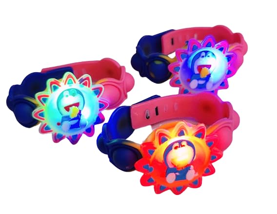 TERA 13 (1 pcs Kids Slap Bracelet For Boys Cartoon Diffrenet Color Led ...