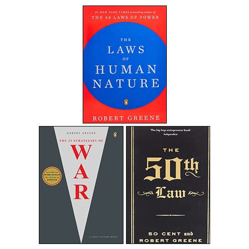 Robert Greene 3 Books Collection Set (The Laws of Human Nature, The 33 ...