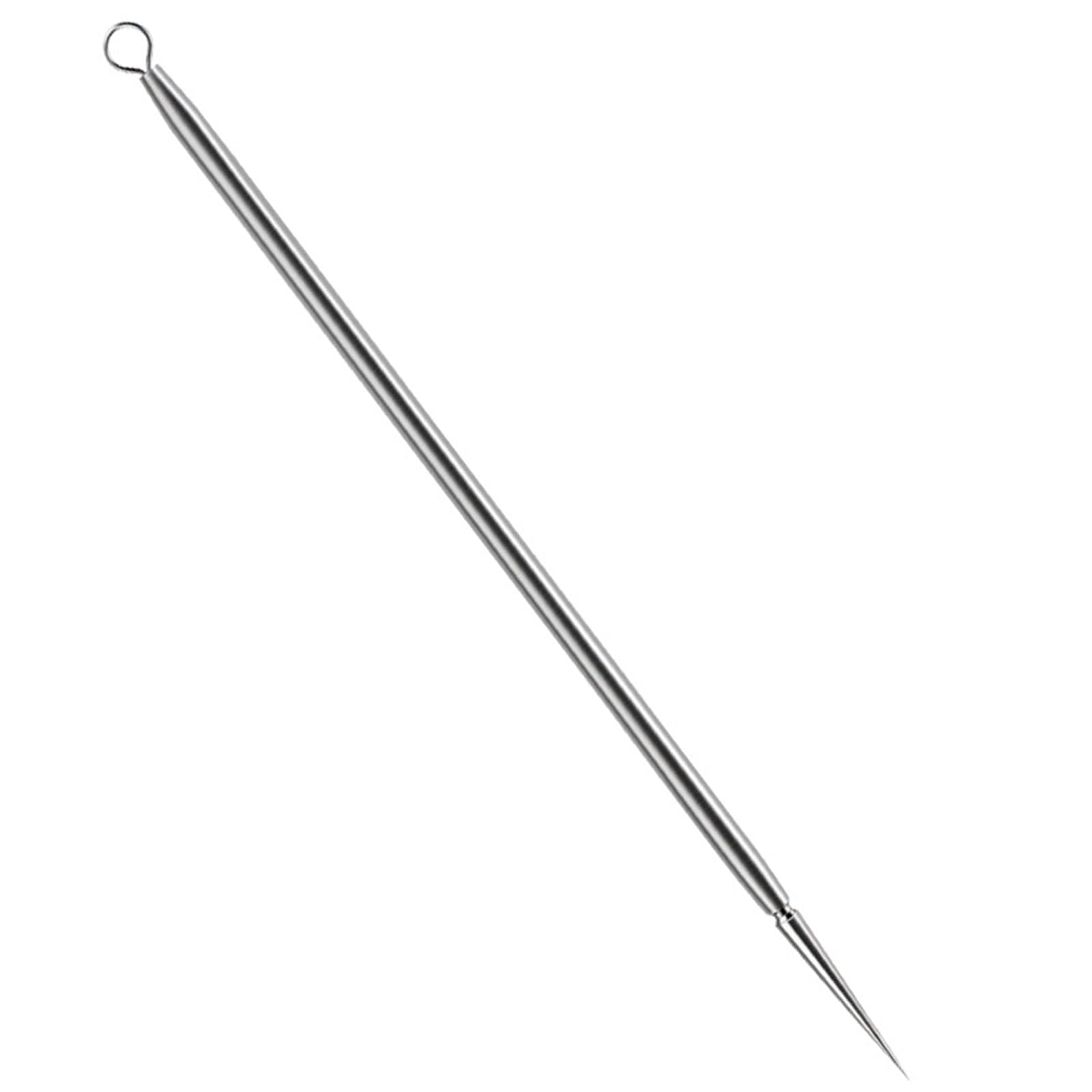 Titanium Lancet Needle Acne Blackhead Remover Pimple Extractor Popper ...