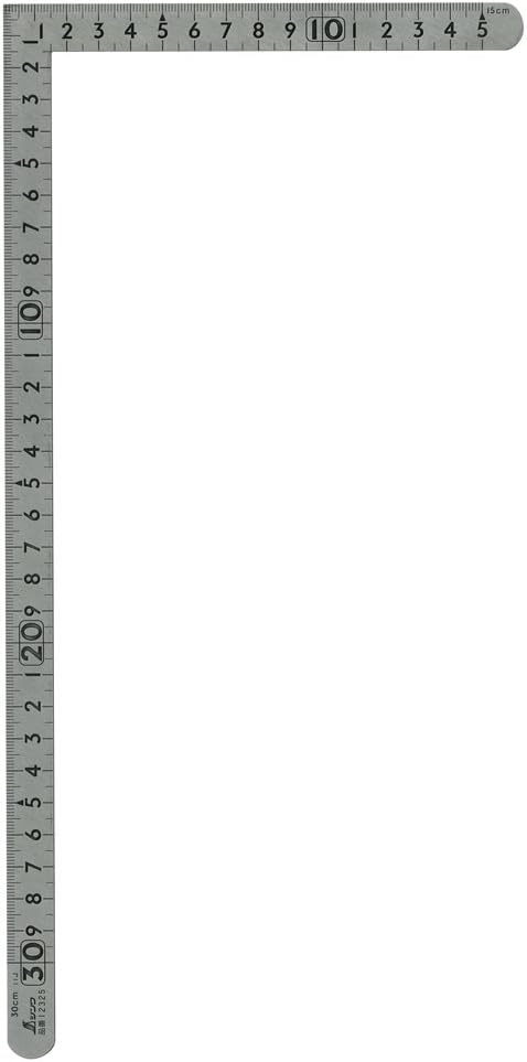 Amazon.co.jp: シンワ測定(Shinwa Sokutei) 直尺 シルバー 30cm JIS1級 13013 : DIY・工具・ガーデン