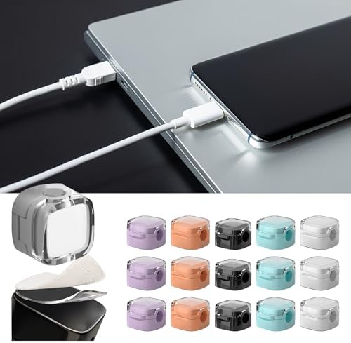 Amazon.com: MAWFOZIN Magnetic Cable Clips Cord Organizer Holder, 6 Pack ...