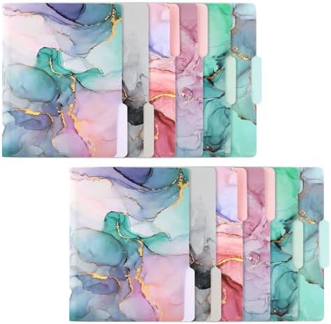 Amazon.com : Best Paper Greetings 12 Pack Marble Decorative File ...