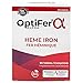 Optifer Alpha heme iron supplement for Iron Deficiency Anemia (90, 1 ...
