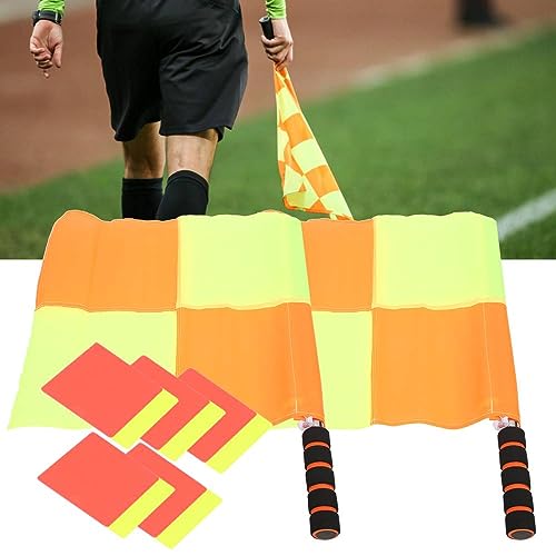 Referee Flag, Referee Linesman Flags, Corner Flags, 2pcs Flags & 5set ...
