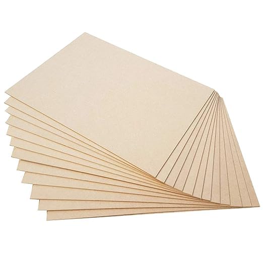 TRENDING HUT Wood MDF Boards for Art and Craft, 3.5mm Thickness, Size ...