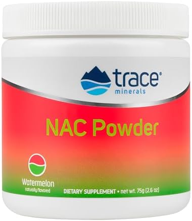 Amazon.com: Trace Minerals NAC Powder, 600mg - Immune Health ...