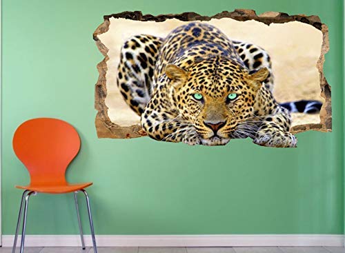 Buy 3D Tiger Wall Sticker (Vinyl, Multicolour) Online at Low Prices in ...