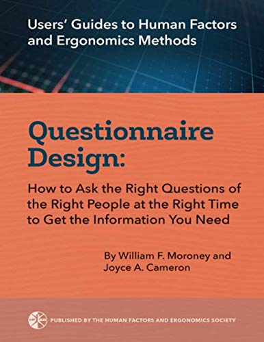 Questionnaire Design: How to Ask the Right Questions of the Right ...